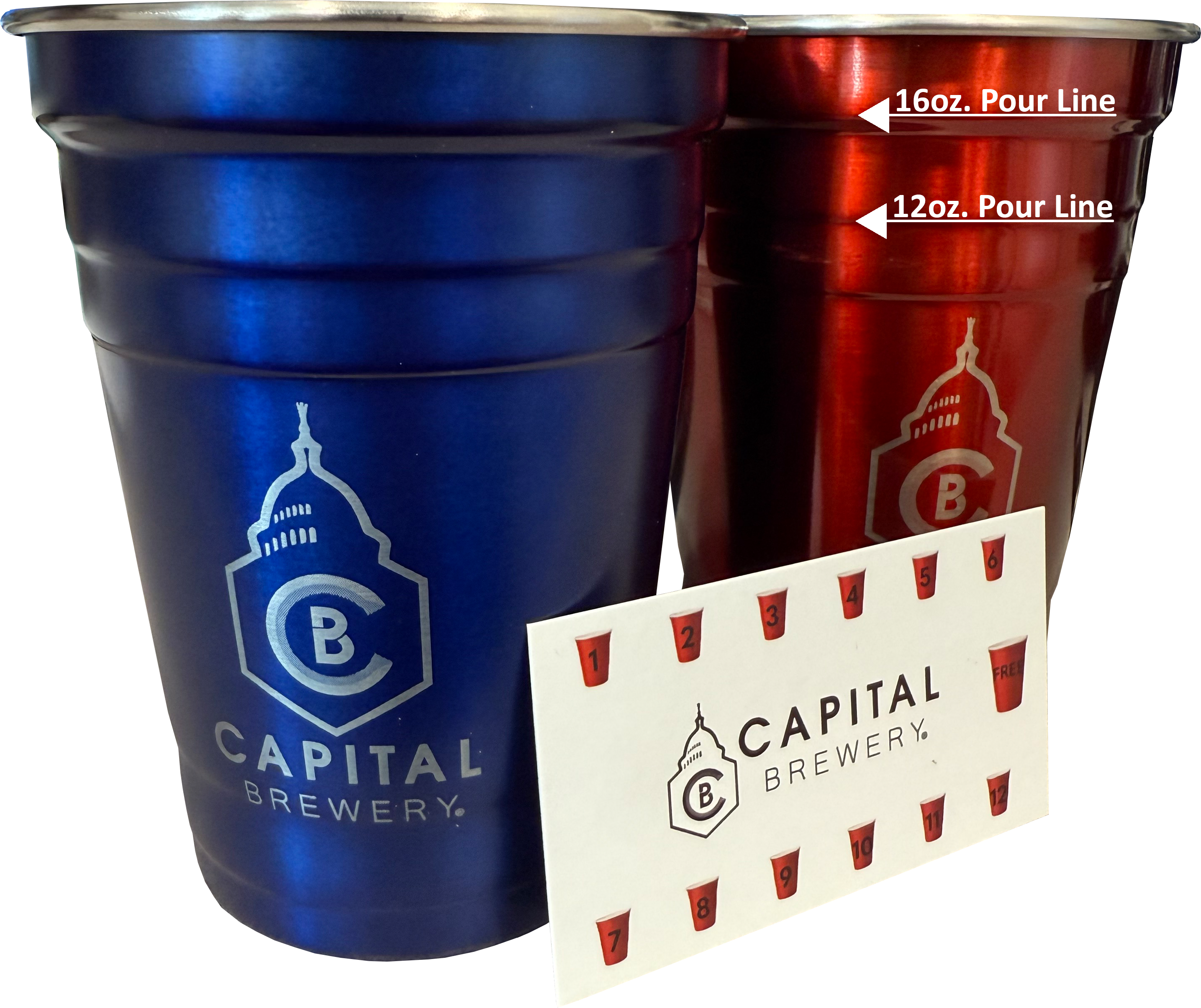 Steel Pint Cup - Capital Brewery